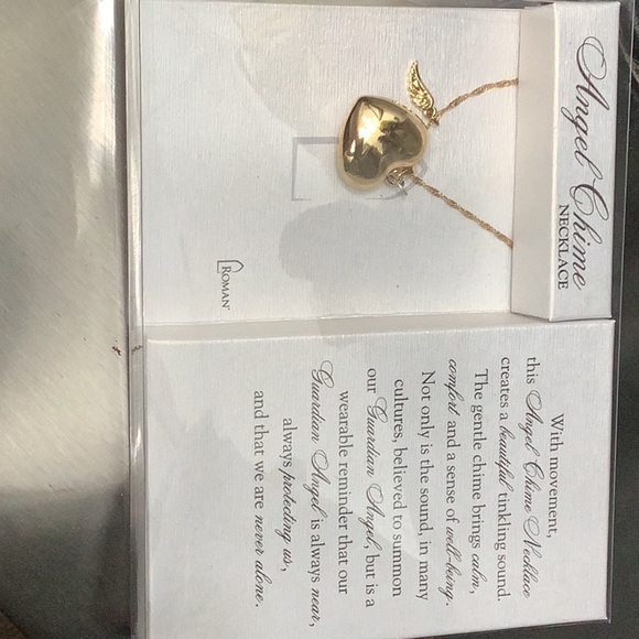 Jewelry | Angel Chime Necklace 18k Gold Finish Nwt | Poshmark